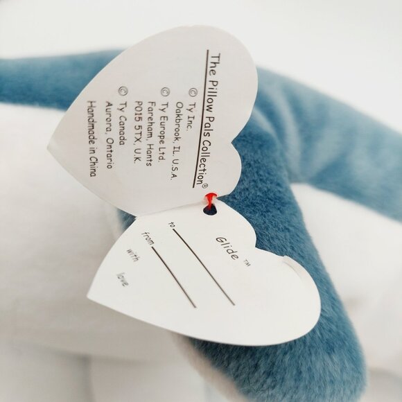 Ty | Toys | Ty Pillow Pals Glide Dolphin 4 Plush Vintage 1997 Beanie ...